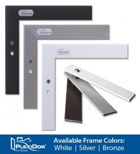 PlexiDor Frame Colors | PlexiDor Dog Doors